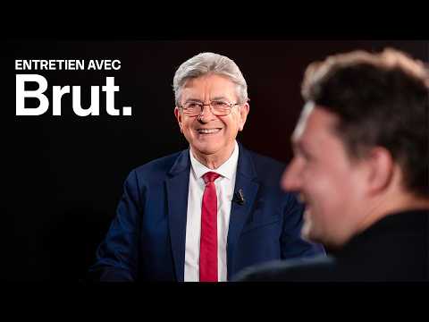 Jean-Luc Mélenchon face à Rémy Buisine sur Brut.