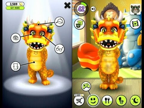 My Talking Tom Dragon GamePlay Trailer - YouTube