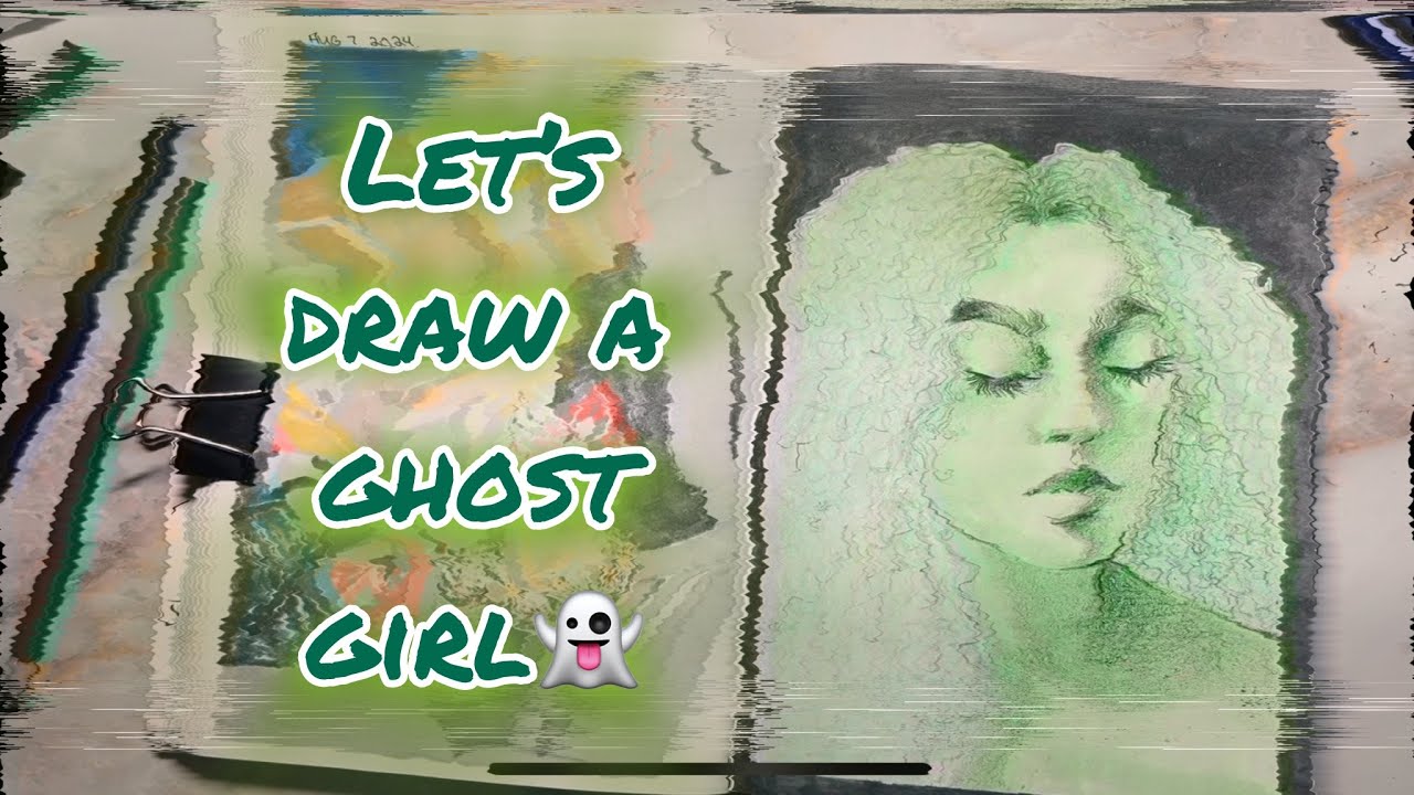 DRAWING A GHOST GIRL👻!!! ~ Happy Halloween!! - YouTube