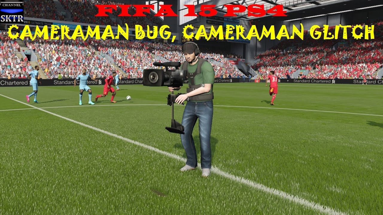 FIFA 15 PS4 New Cameraman Bug, Glitch, Kameraman sahaya girdi ...