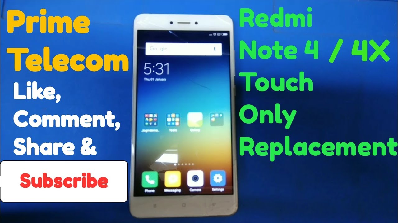 Xiaomi Redmi Note 4 / Redmi Note 4x Touch Only Replacement & Full ...