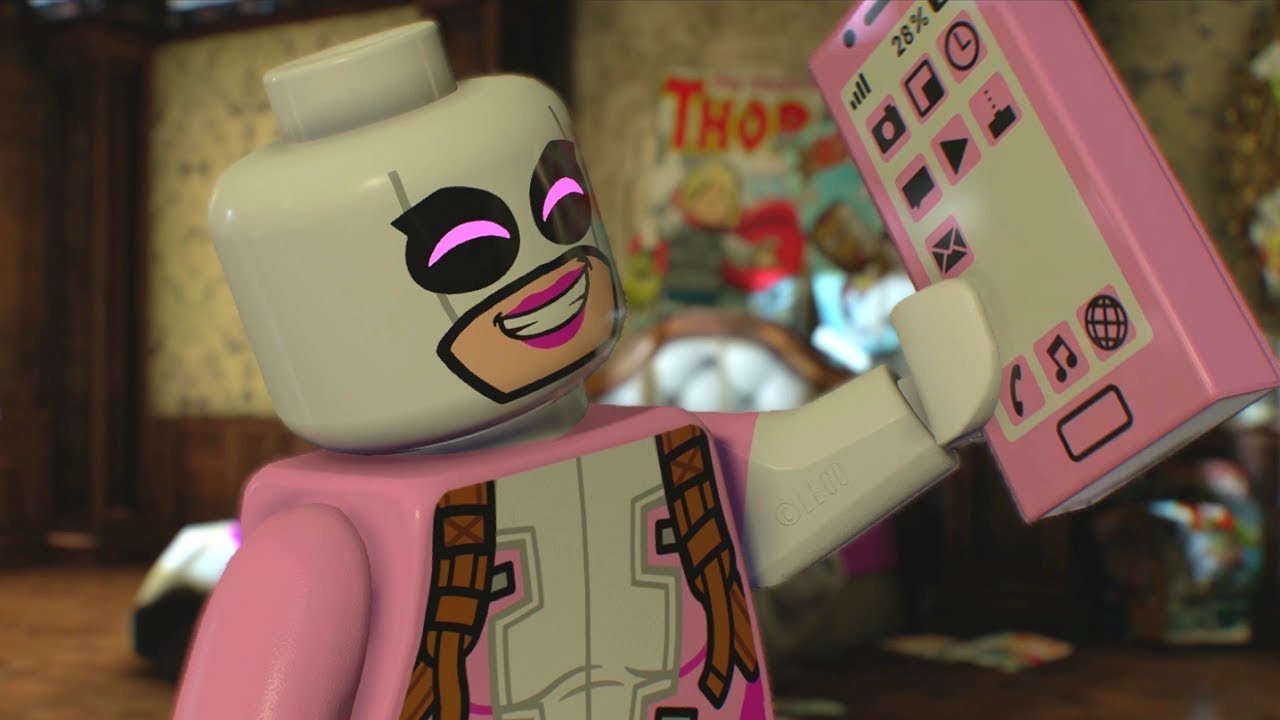 LEGO Marvel Super Heroes 2 - Gwenpool Bonus Mission #2 - Simulation ...