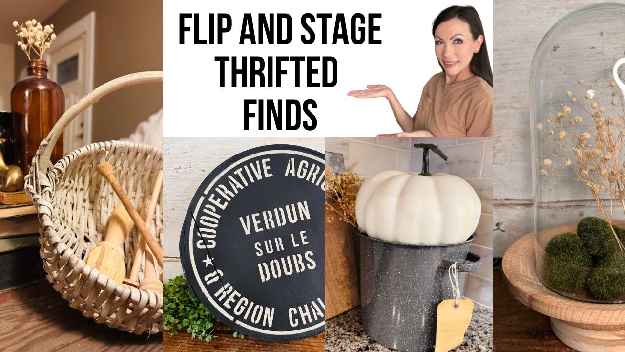 Thrift Flips for Profit | High End Decor Looks for Less | Flip and ...