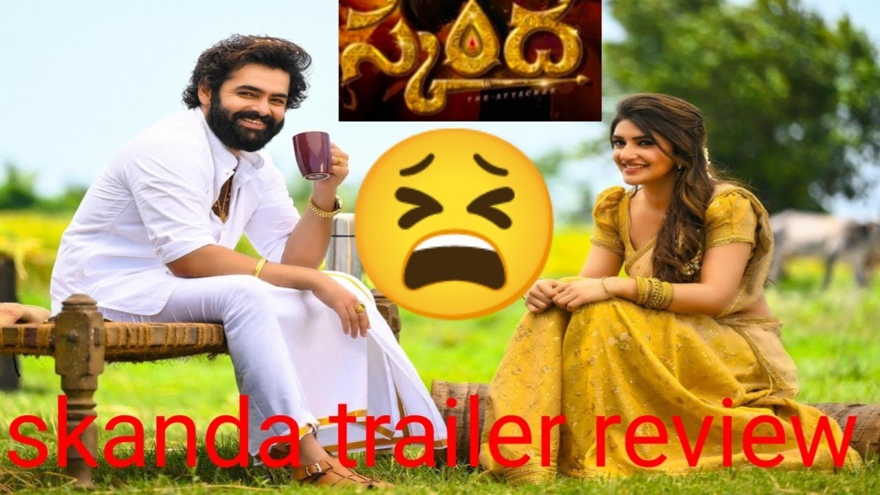 skanda movie trailer review 😫 - YouTube
