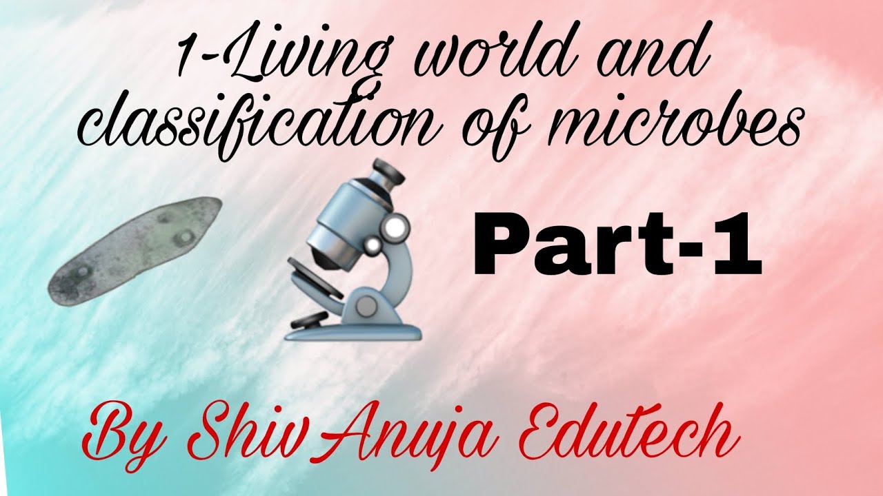 Class 8 Science Lesson-1 Living world and classification of microbes ...