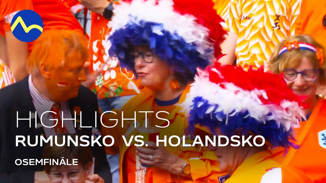 Rumunsko vs. Holandsko #highlights osemfinále | UEFA EURO 2024 # ...