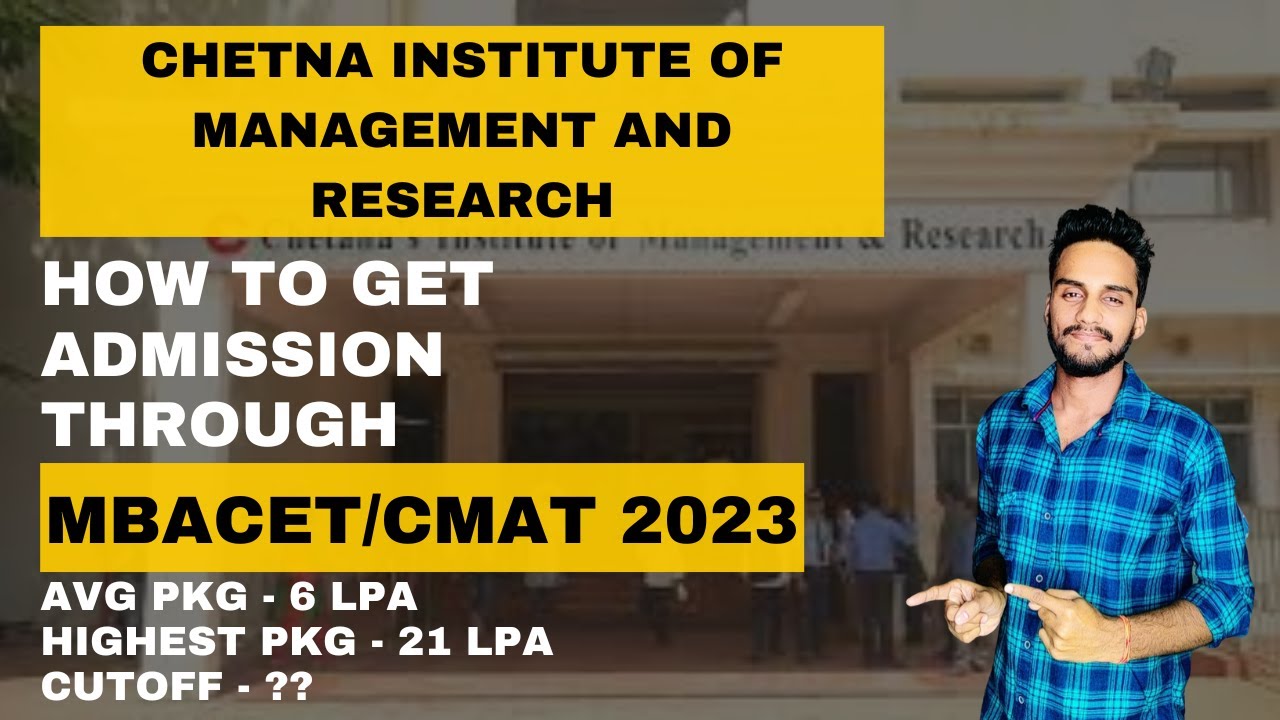 Chetna Institute Of Management And Research Admission process 2023 I ...