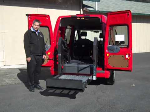 Kersey Mobilty Ford Transit Connect with Ramp - YouTube