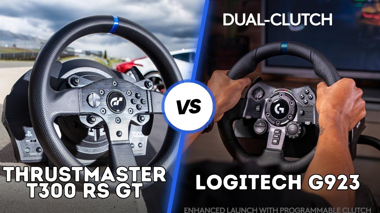 🏁 Thrustmaster T300 RS GT vs Logitech G923: Precisión o Feedback 3D ...