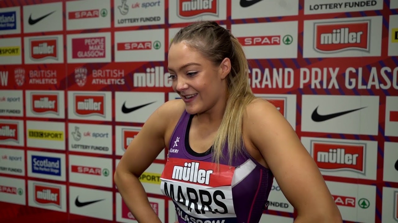 Megan Marrs - Muller Indoor Grand Prix Glasgow - YouTube