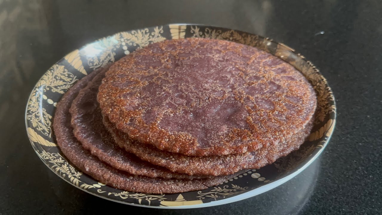 Chakhao tan (Manipuri black rice ) paratha evening snack 🤗 with family ...