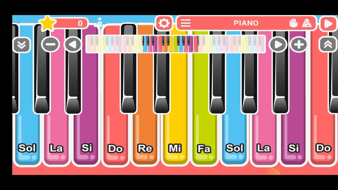 como tocar estrellita donde estas en el piano - YouTube