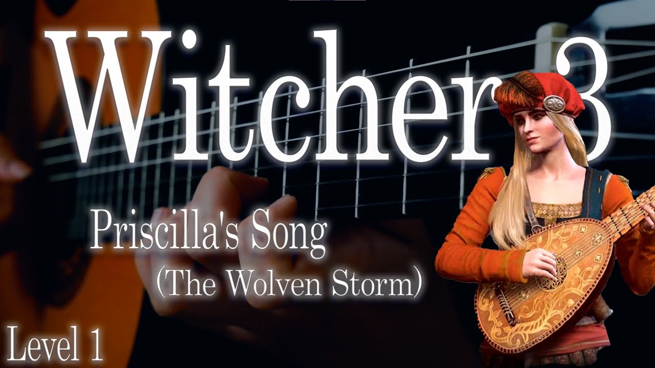 The Witcher 3 - The Wolven Storm | Easy | Guitar cover | TABS - YouTube
