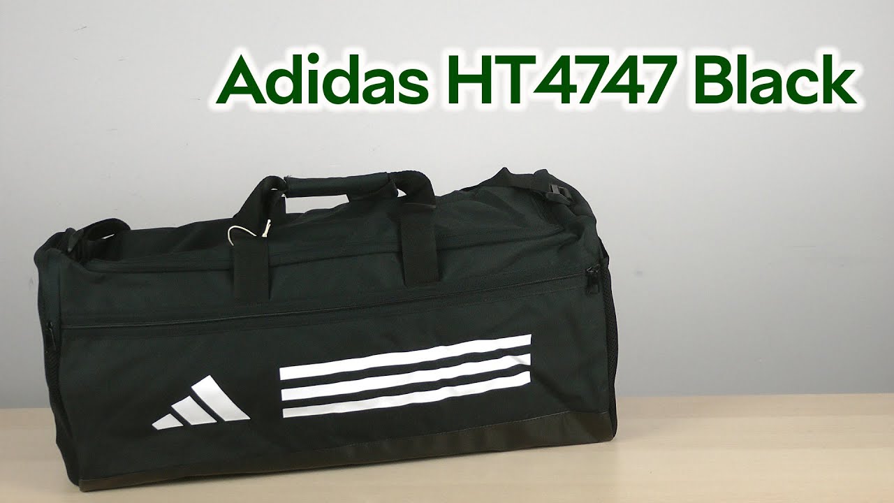 Розпаковка Adidas Tr Duffle M HT4747 Black - YouTube