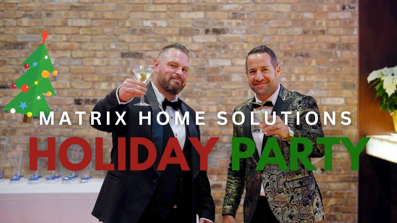 Spreading Holiday Cheer: Matrix Home Solutions Holiday Party - YouTube
