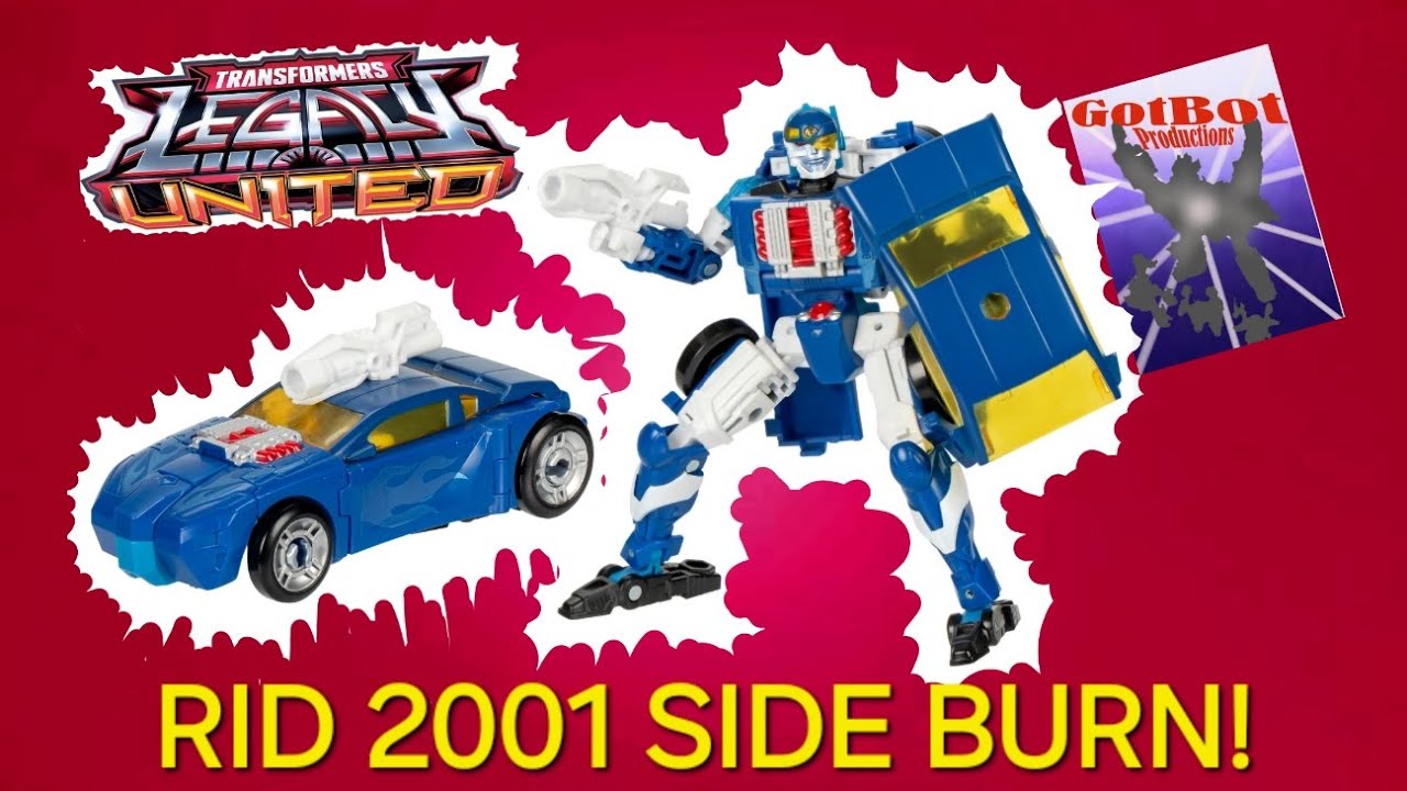 Transformers Legacy United RID 2001 Side Burn - GotBot True Review ...