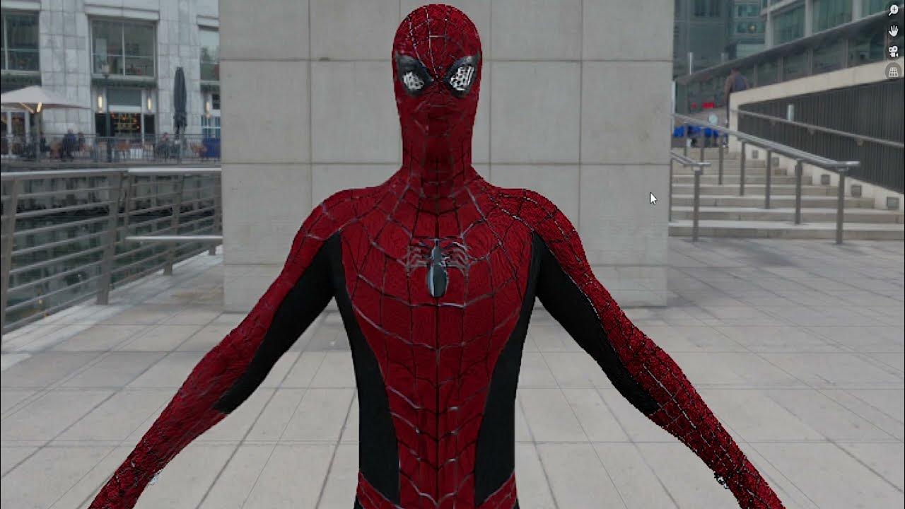 blender VFX Spider Man test Render - YouTube