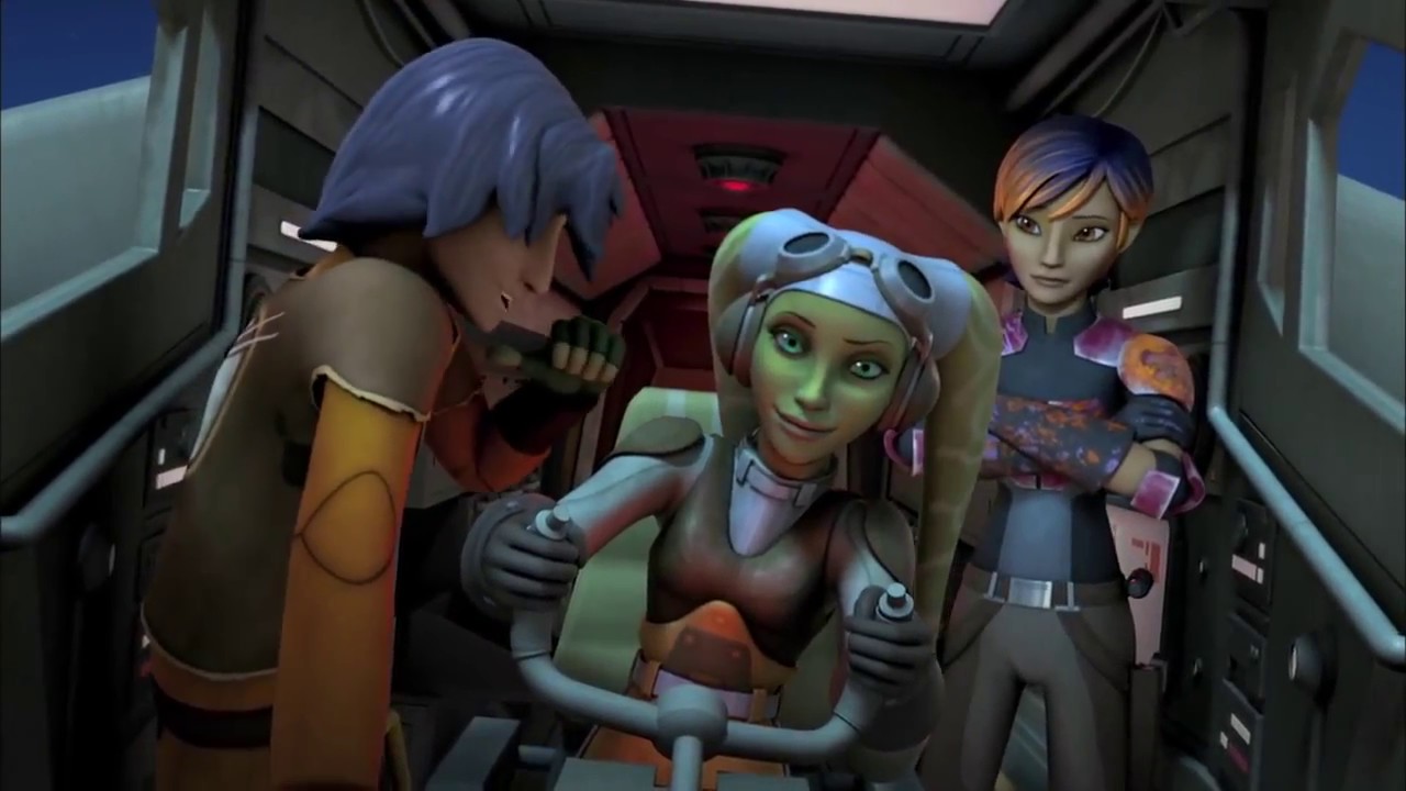 Star Wars Rebels - S1E5 Out of Darkness | Preview Clip #2: Phantom Chase [NYCC] - YouTube