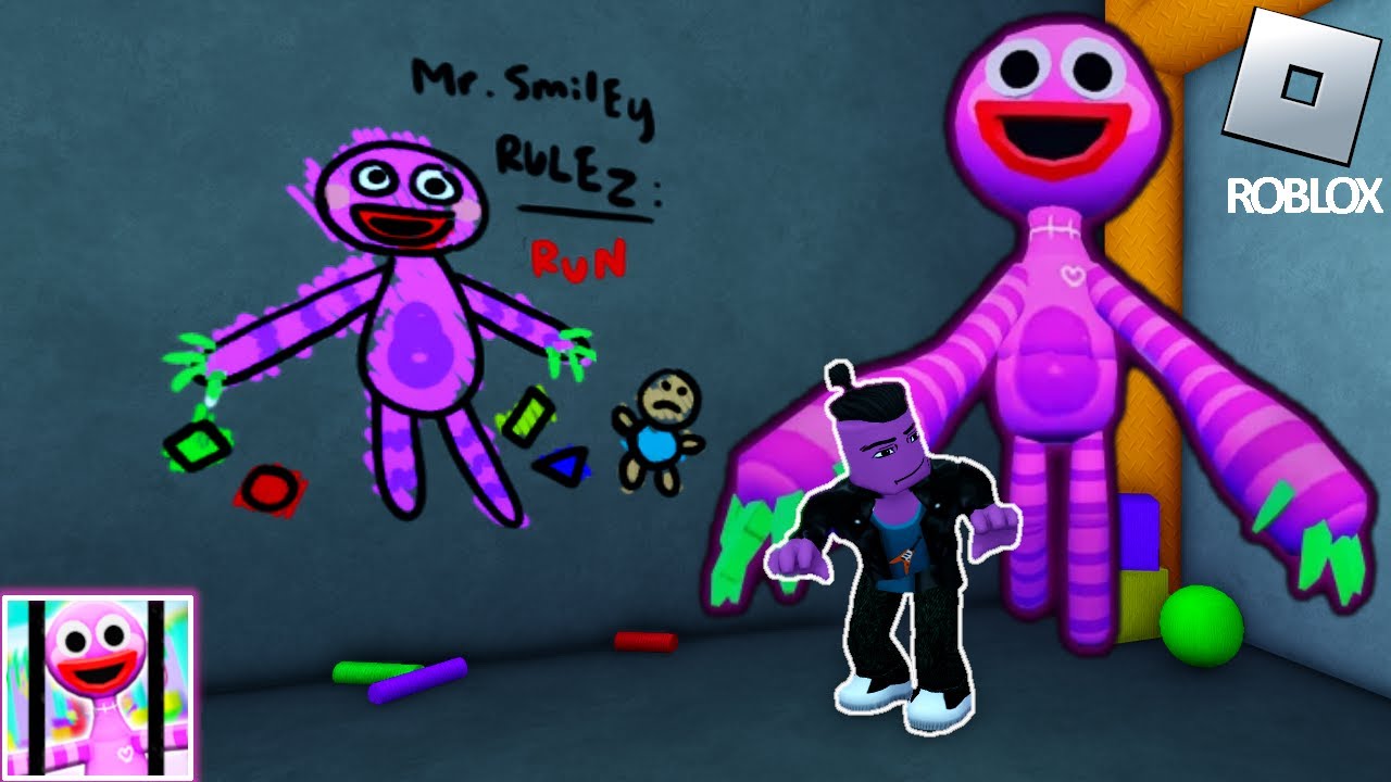 FUGINDO DA CRECHE DO SENHOR SORRISO Escape Mr Smiley's Daycare Roblox ...