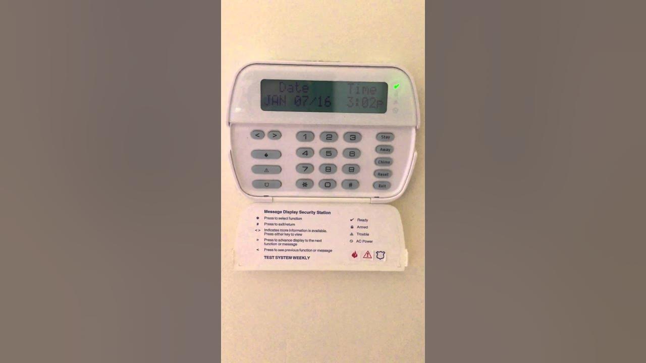 How to Change the Master Code on DSC Security System - YouTube