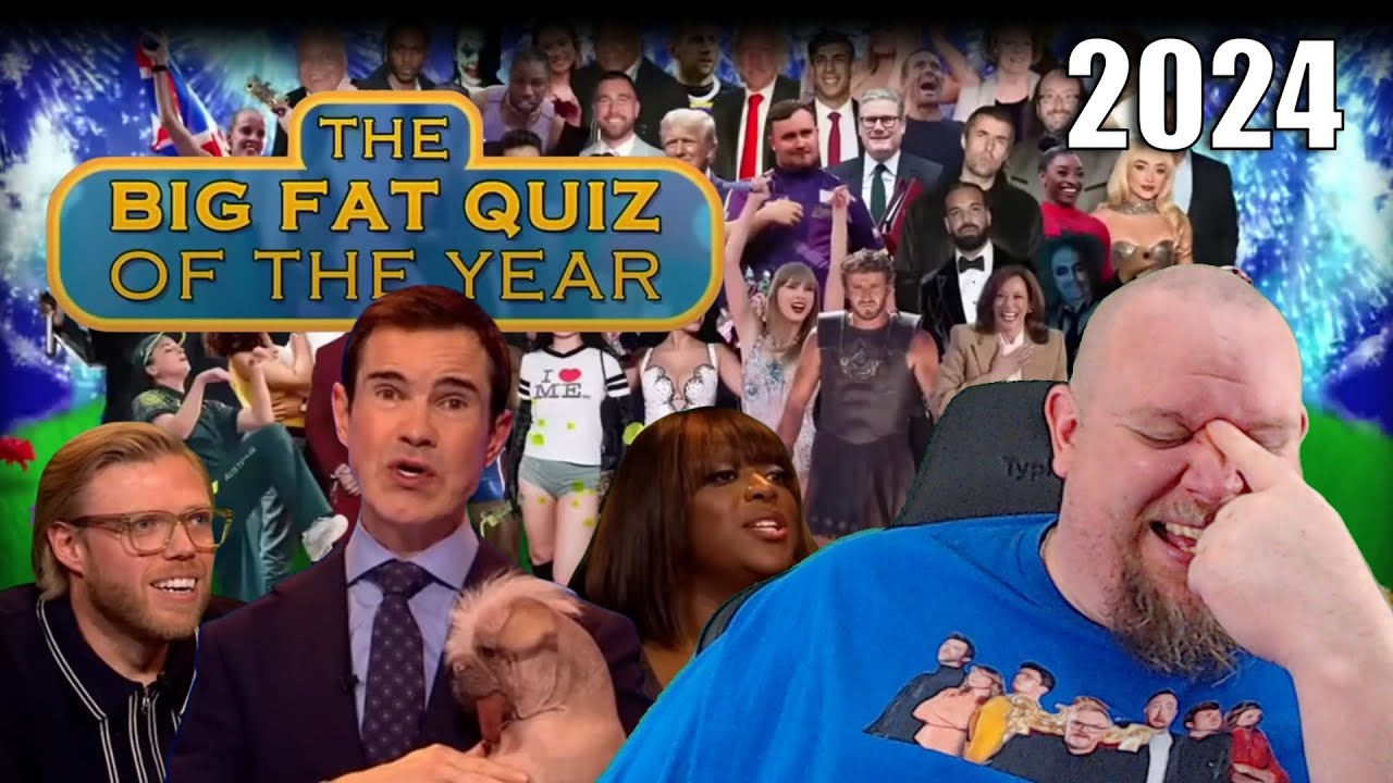Big Fat Quiz 2024 REACTION - Richard does not hold back on Jimmy Carr ...