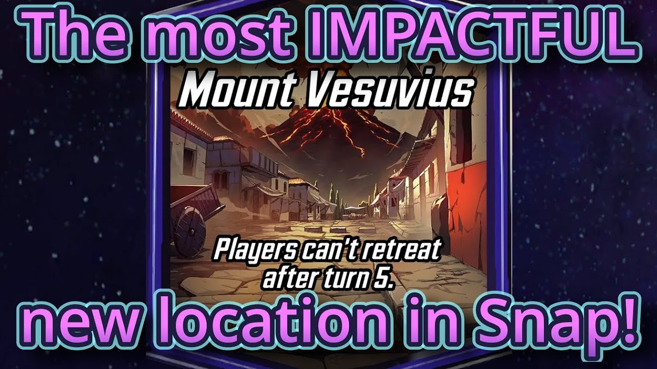 Mount Vesuvius is a Game Changer in Marvel Snap! - YouTube
