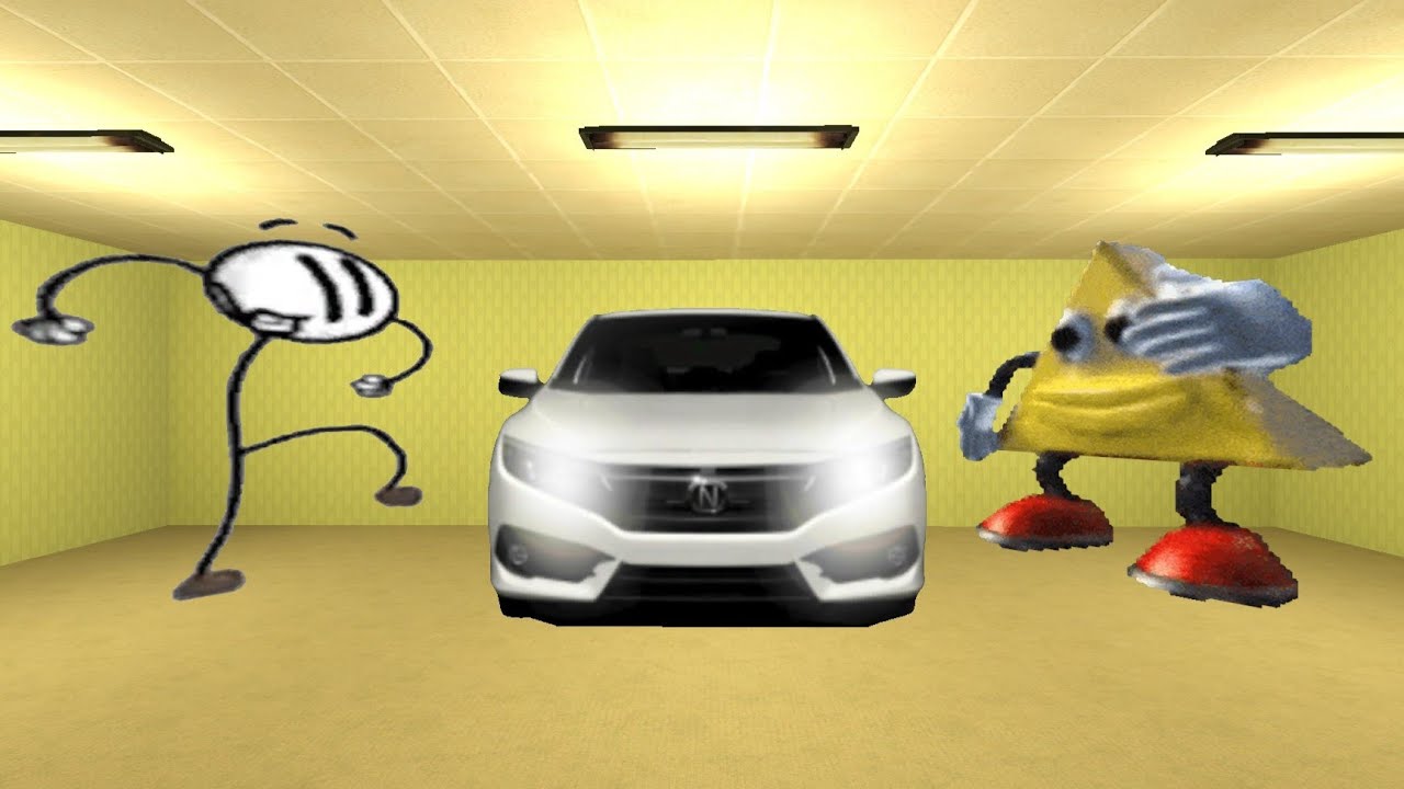 Vehicle, Henry Stickmin and Dancing Triangle Nextbot | Garry's Mod ...