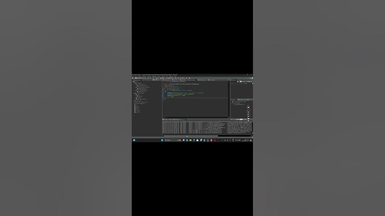 Creating First Spring Boot Application ,Sending JSON data through Postman ,Agile Methodologies ...