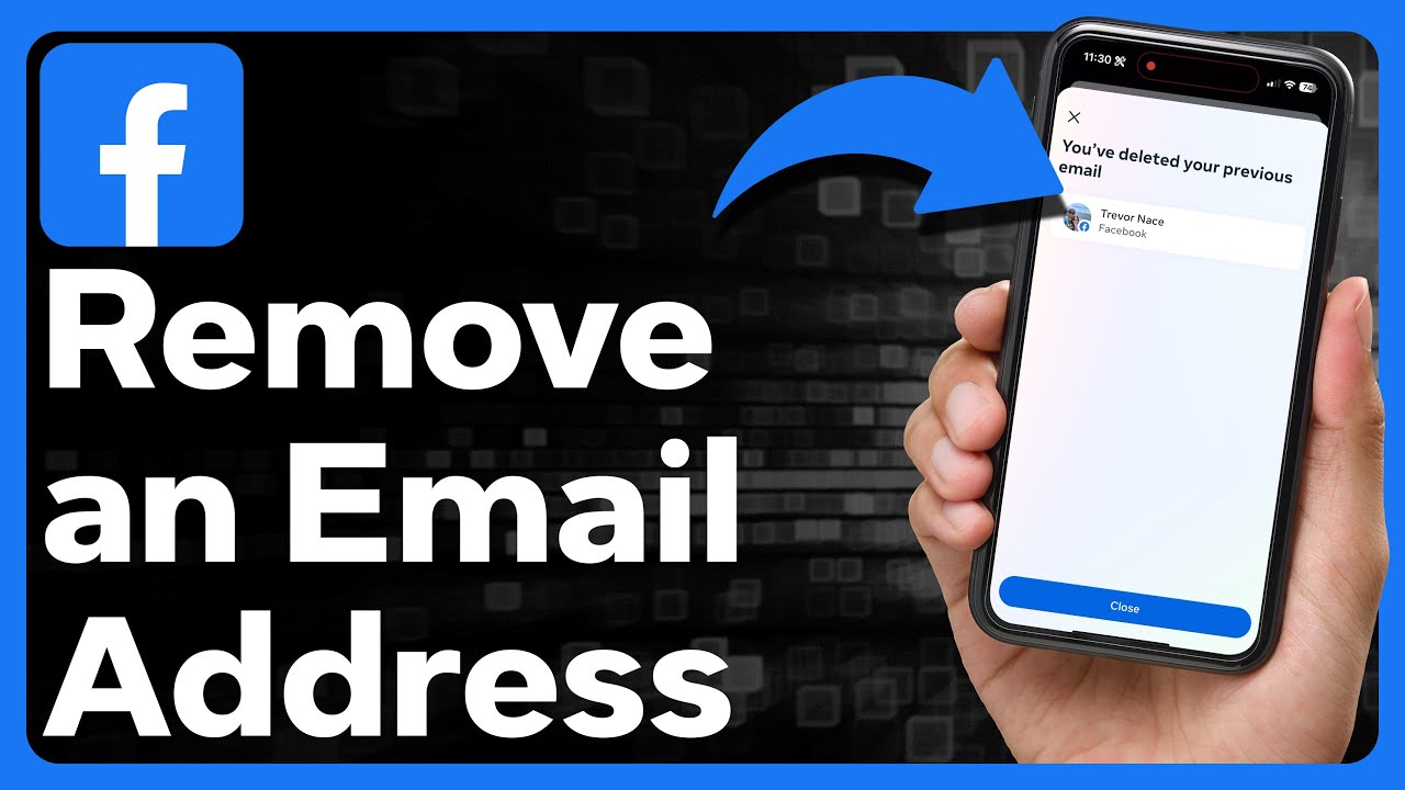 How To Remove Email Address On Facebook YouTube how-to-remove-email-address-on-facebook-youtube