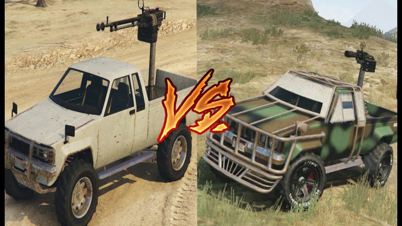 Technical VS Technical custom! GTA 5 Online - YouTube