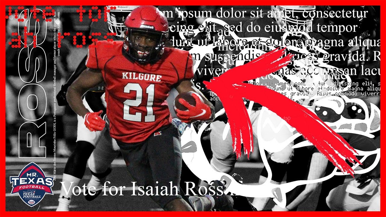 Mr. Texas Football (Isaiah Ross) - YouTube