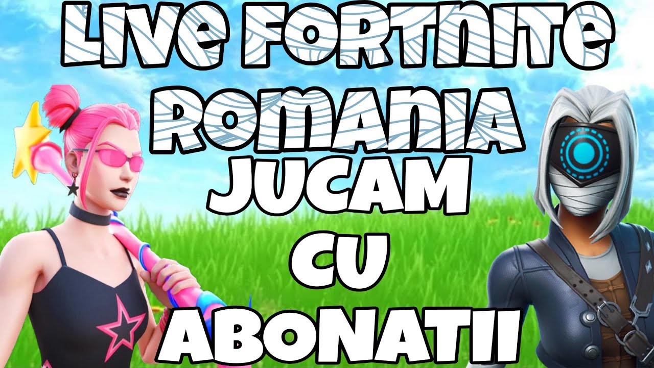 Live Fortnite Romania facem custom - YouTube