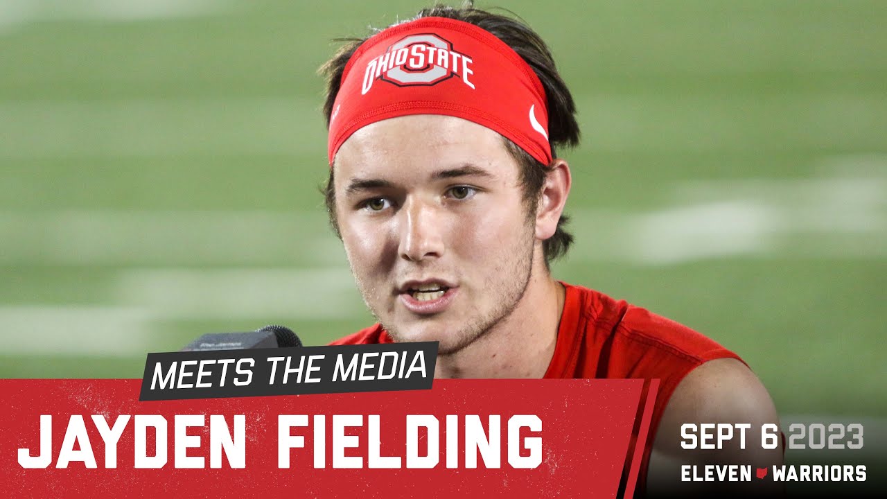 Jayden Fielding talks about starting at kicker for Ohio State ...