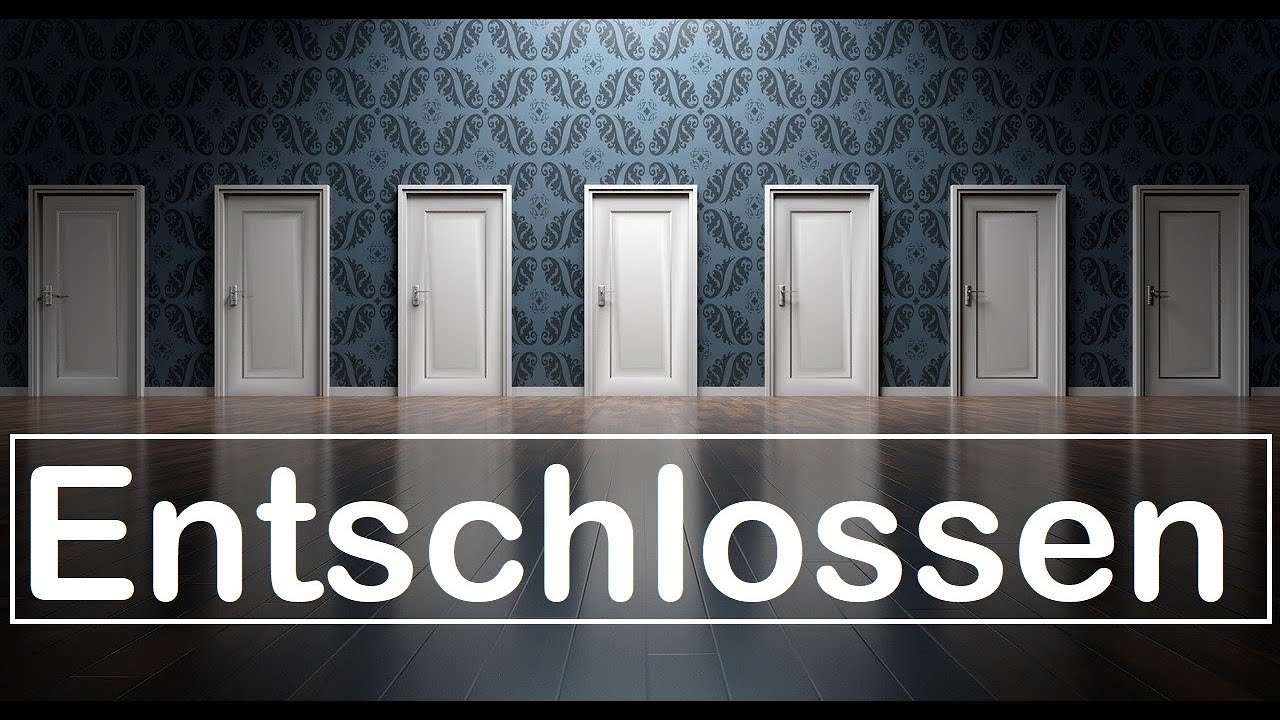 Motivation (Deutsch) - Entschlossen - YouTube
