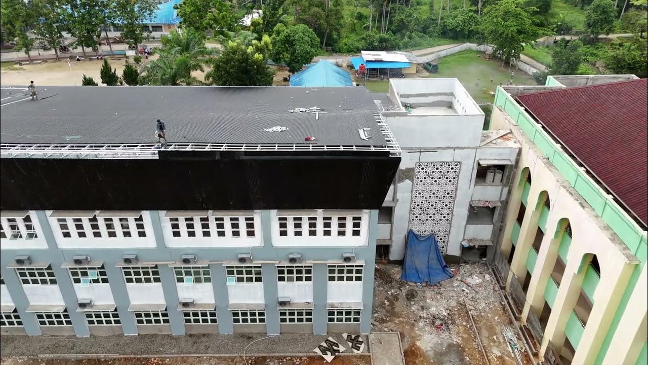 PEMBANGUNAN GEDUNG KULIAH TERPADU STAIN MADINA SBSN 2024 17 - YouTube