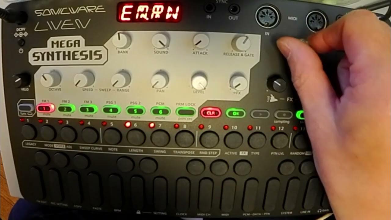 SONICWARE LIVEN MEGASYNTHESIS TUTORIAL - YouTube