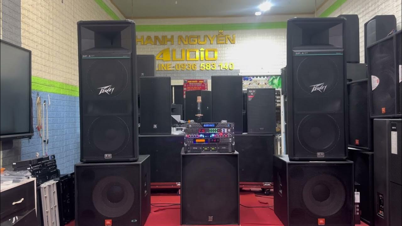 Combo bộ hát víp Loa Peavey 4XT. Giá hợp lý. Đt 0936.583.140 - YouTube