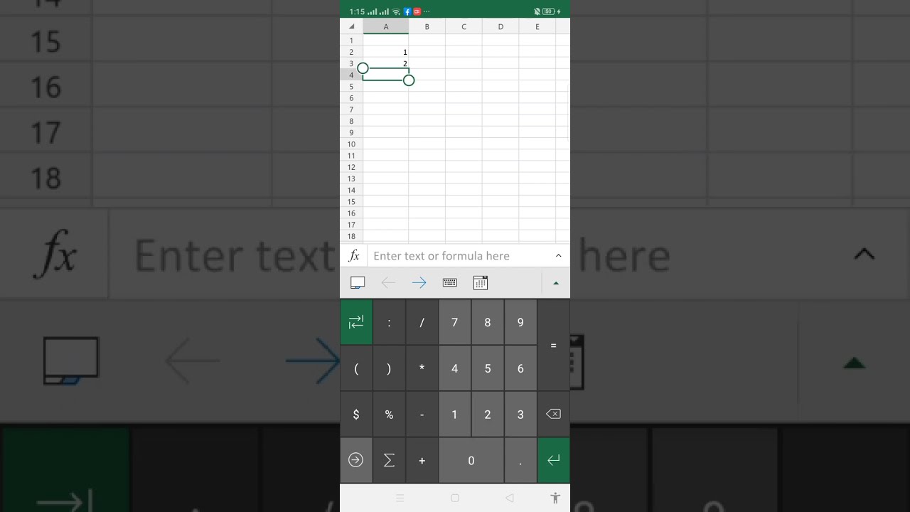 How To Fill Serial Number In Mobile Excel excel autofillmunber How To Fill Serial Number In Mobile Excel excel autofillmunber
