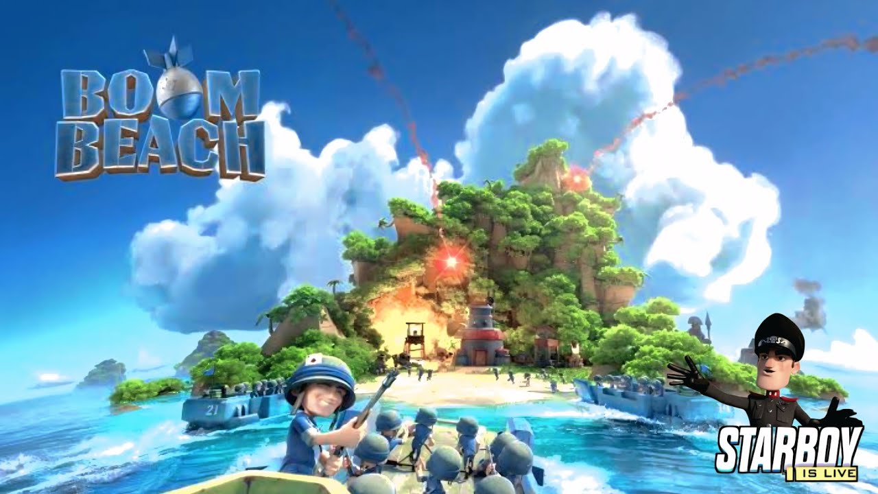 Live Boom Beach Day 32 #boombeach @starboygaming8930 - YouTube