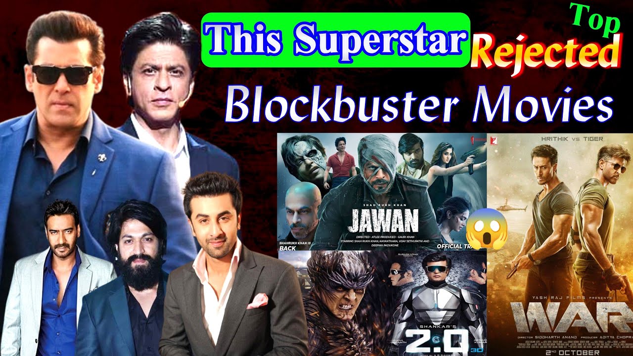 Bollywood Superstar Rejected Biggest Blockbuster movies | वो Actor ...