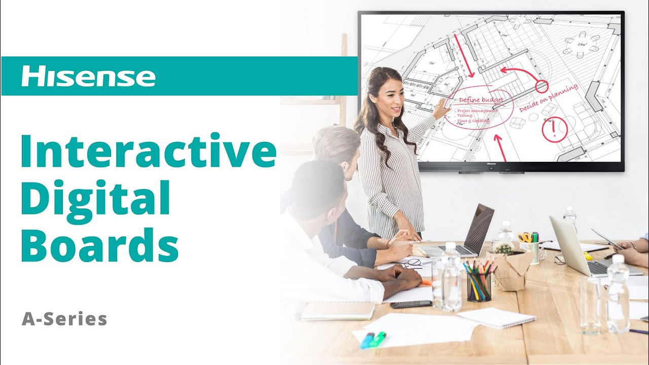 Hisense Interactive Digital Boards - A Series - YouTube