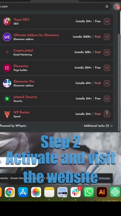 Detect any WordPress plugin or WordPress theme used on a site. Check out WPoptic.com - YouTube