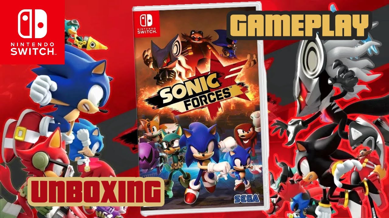 Sonic Forces | Nintendo Switch | Unboxing + Gameplay - YouTube