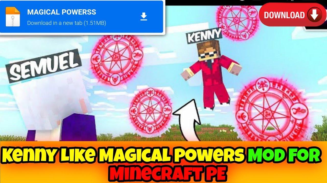 Kenny Like Magical Powers Mod Download In Minecraft Pocket Edition ...