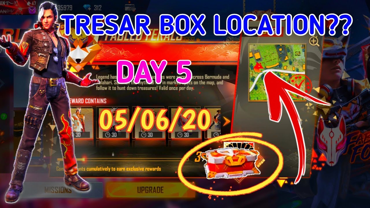 Day 5 tresar box location// 📍📍📍// - YouTube
