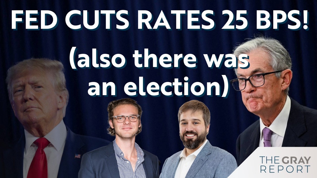 Fed Cuts Rates 25 BPS! (also there was an election) - YouTube