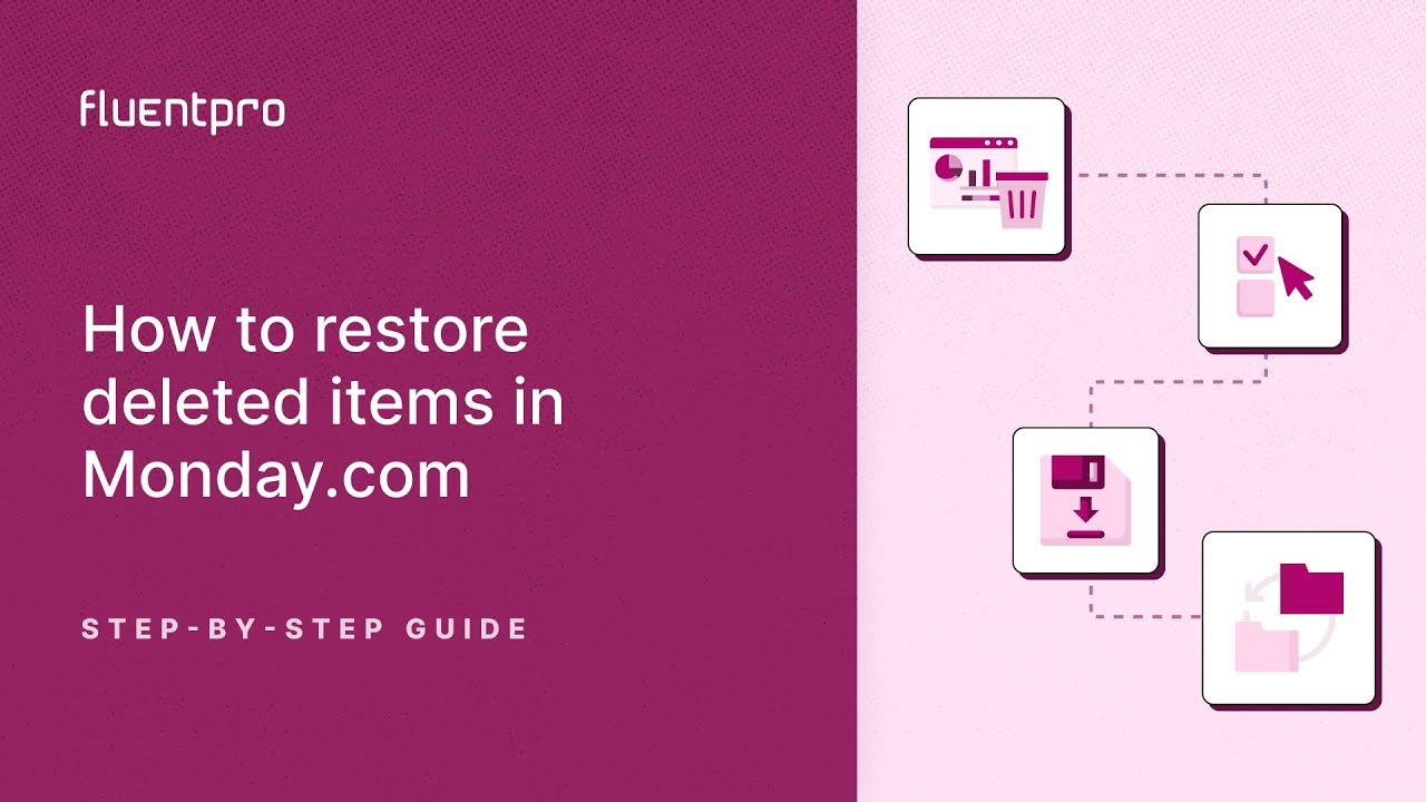 How to restore deleted items in Monday.com | Step-by-step Guide - YouTube