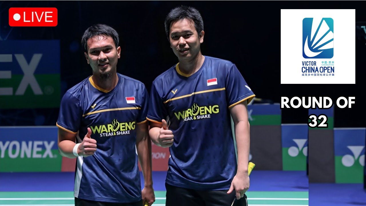 🔴 LIVE - Ahsan/Setiawan (INA) VS Astrup/Rasmussen (DEN) | China Open ...