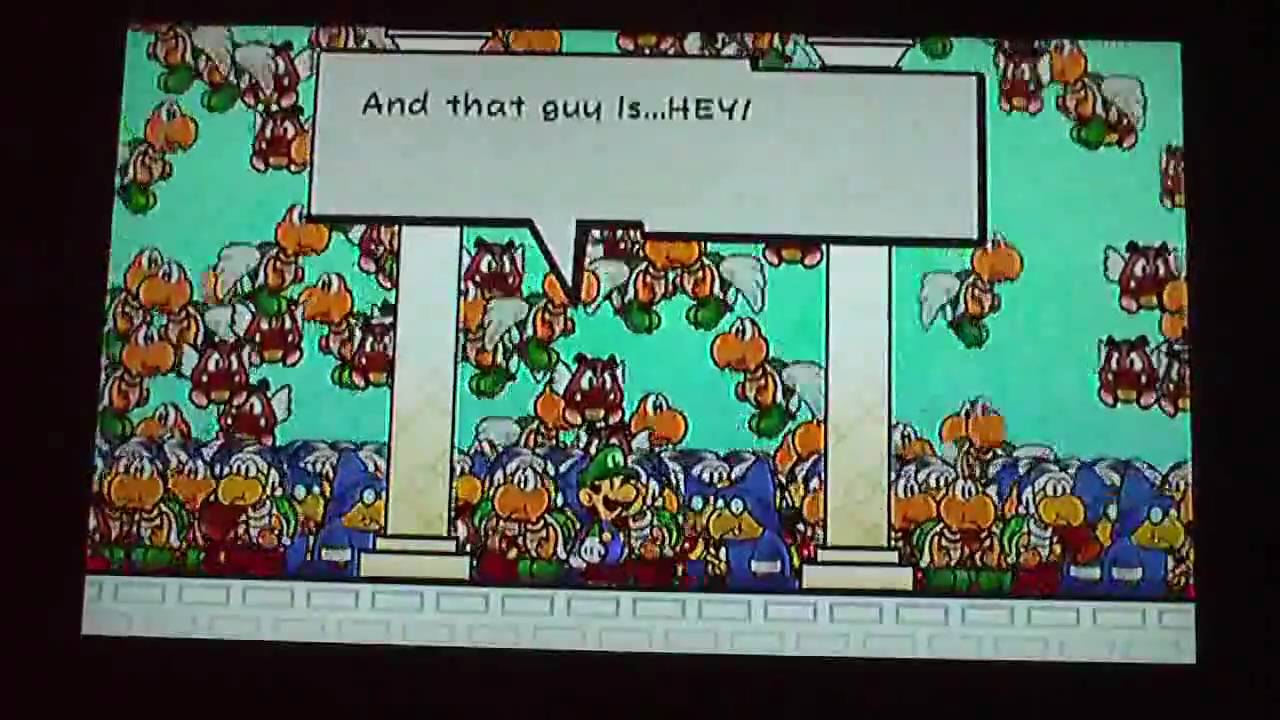 Super Paper Mario Walkthrough Part 1 A Union of Destructive Proportions ...