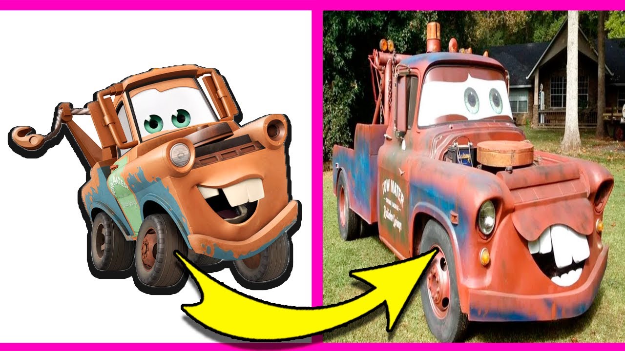 Cars Characters In Real Life 🔥 - YouTube